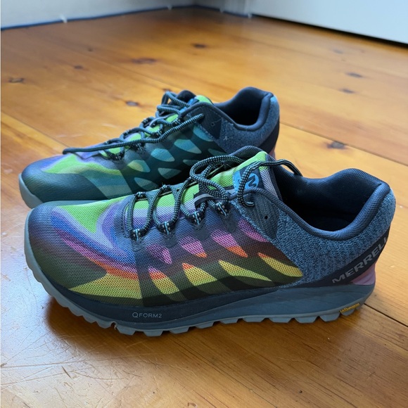 Merrell | Shoes | Merrell Womens Antora Rainbow Trail Shoes Wide Width ...